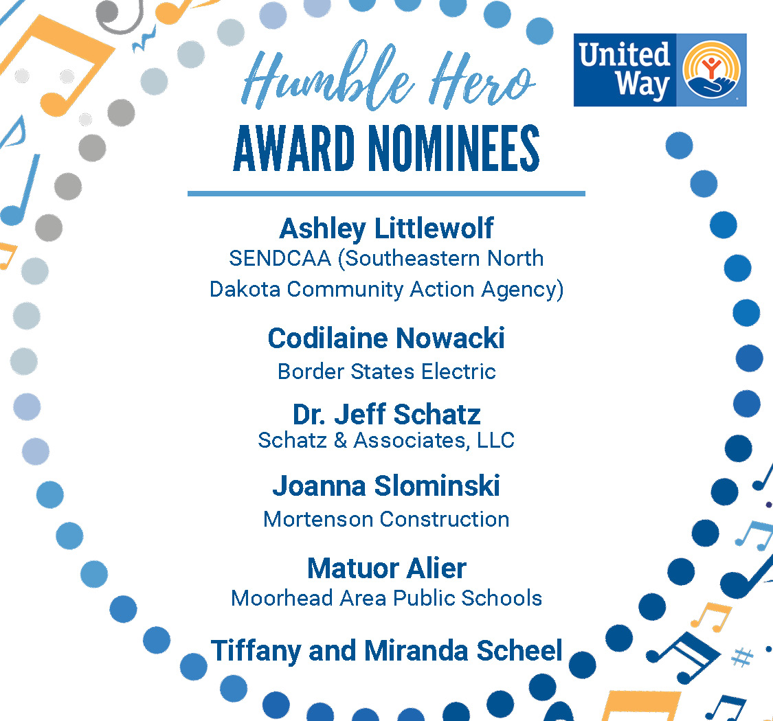 Congratulations to our United Way Award Nominees - United Way of Cass Clay