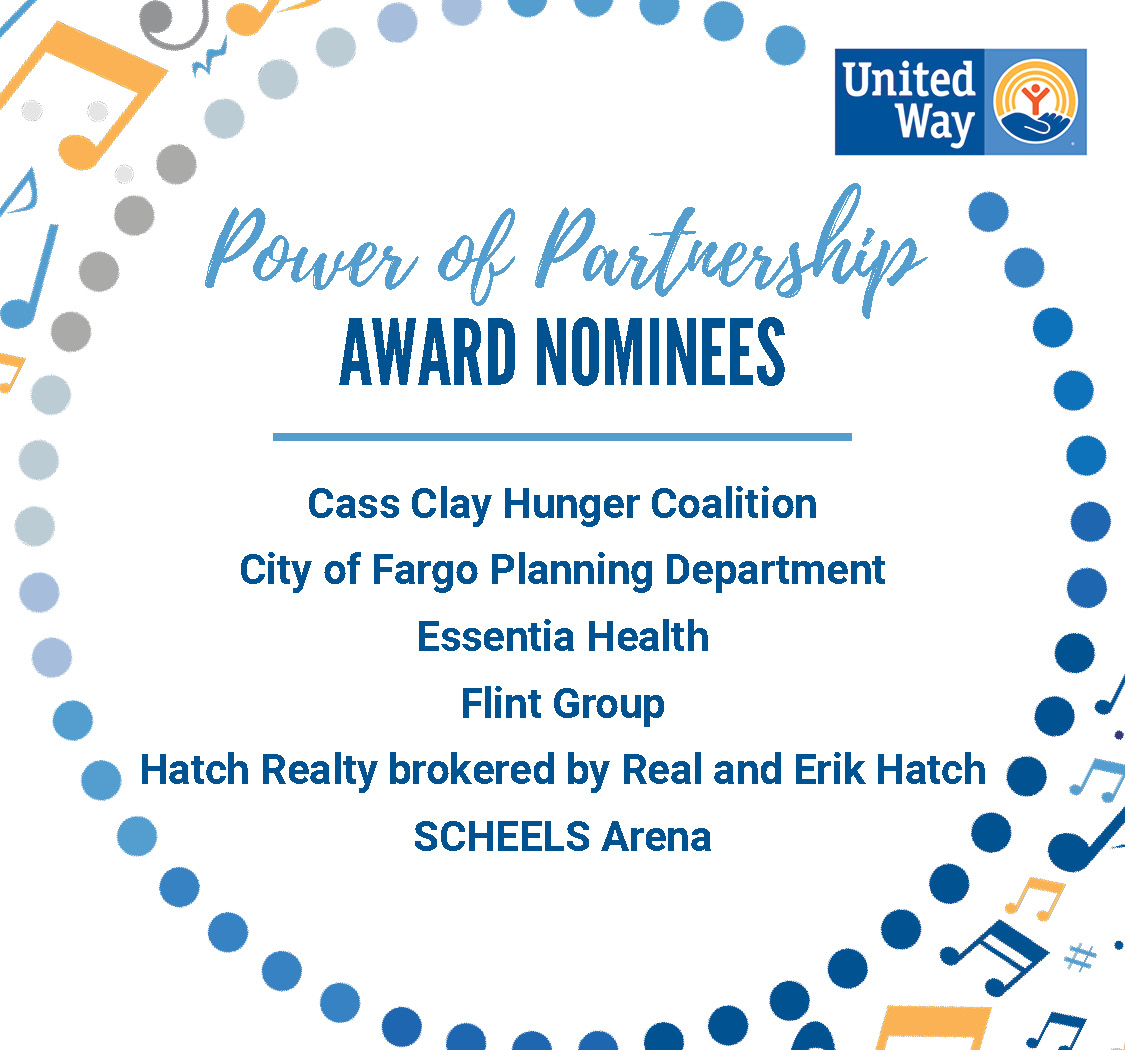 Congratulations to our United Way Award Nominees - United Way of Cass Clay